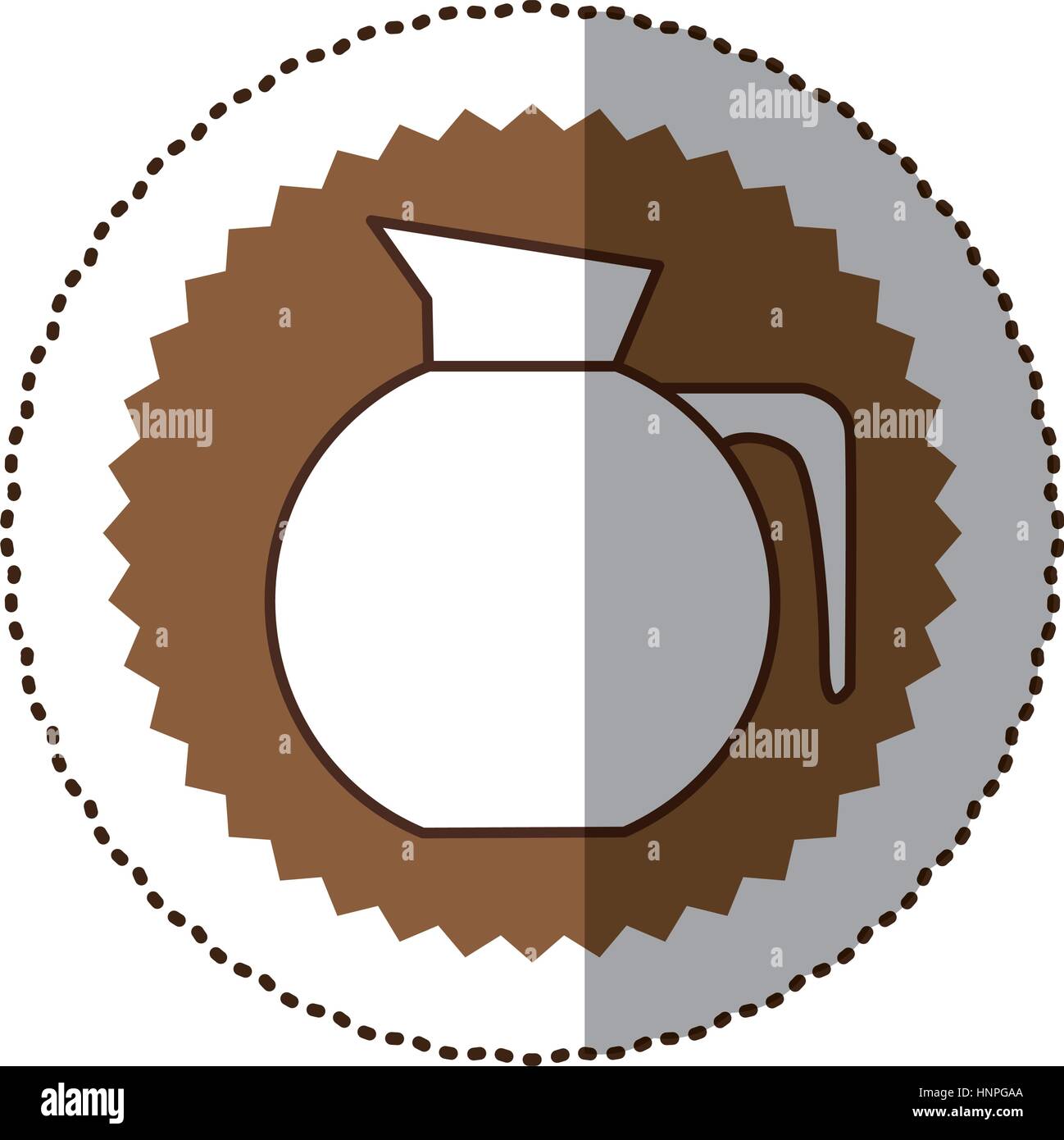 coffee jug icon image design, vector illustration Stock Vector Image ...