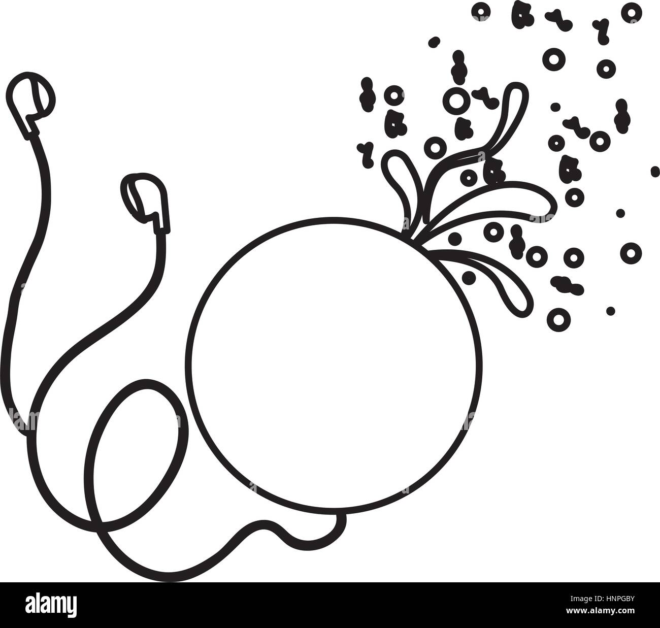 Headphone stock image hi-res stock photography and images - Alamy