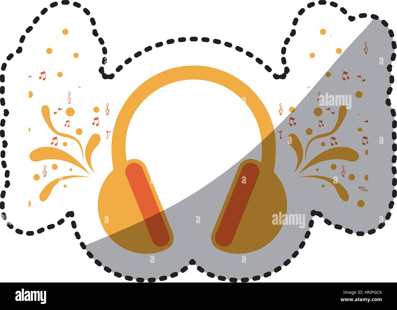 Headphone stock image hi-res stock photography and images - Alamy
