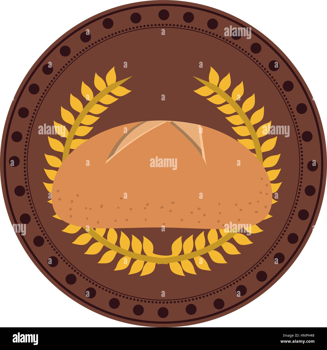 emblem breads symbol icon design, vector illustration Stock Vector ...