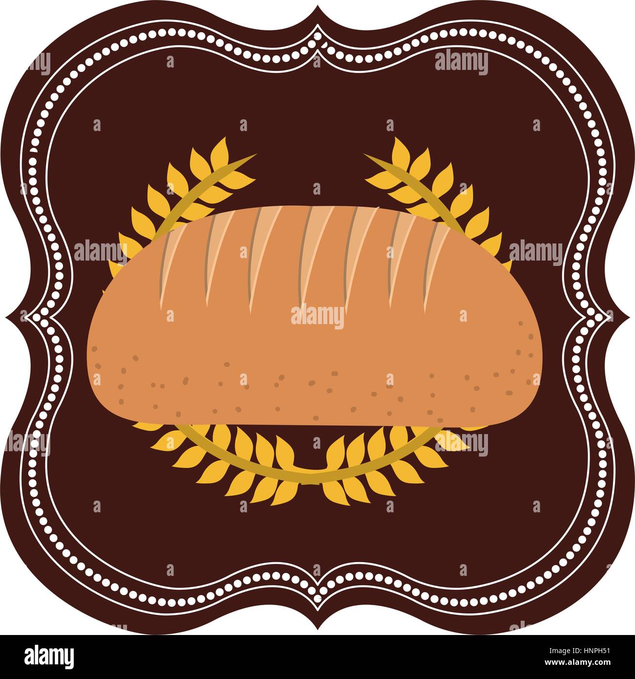 emblem breads symbol icon design, vector illustration Stock Vector ...