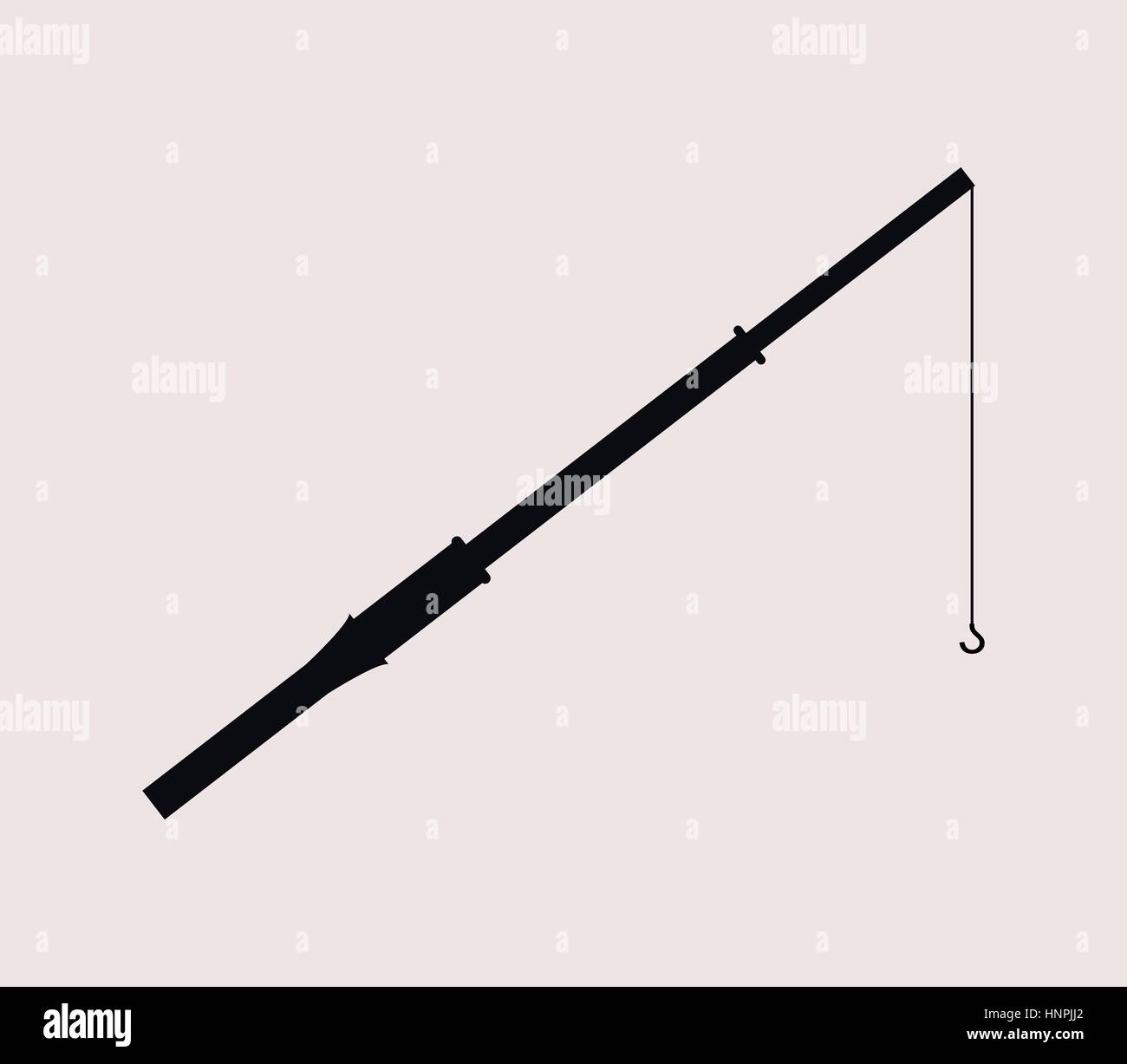 Fishing rod icon Stock Vector Image & Art - Alamy