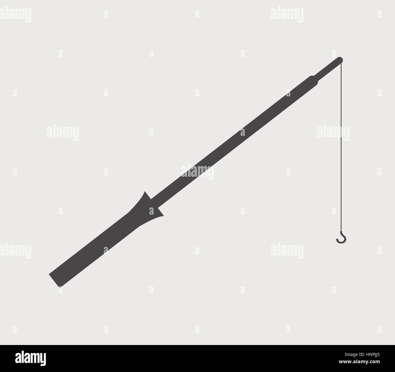 Fishing rod icon Stock Vector Image & Art - Alamy