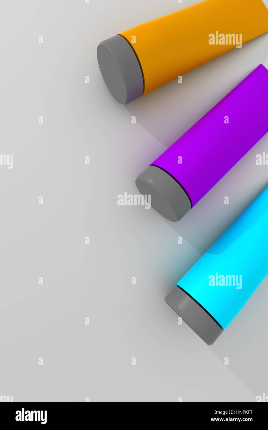 3d colour hi-res stock photography and images - Alamy