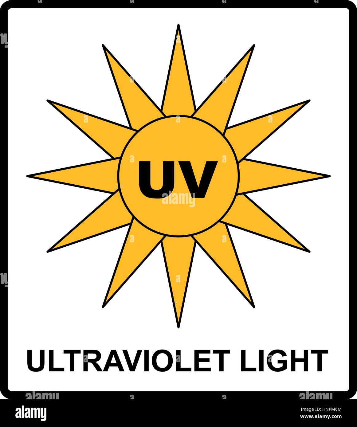 Hazard of uv radiation hi-res stock photography and images - Alamy