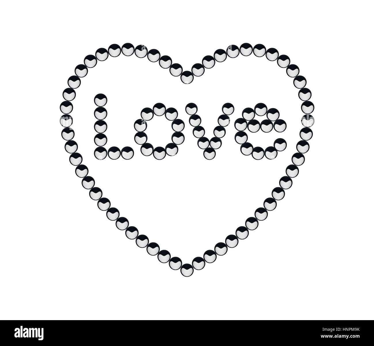 Arranged in a border Cut Out Stock Images & Pictures - Alamy