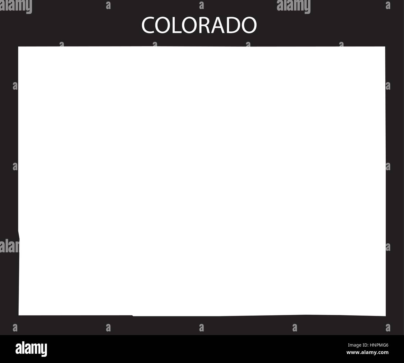 Map of colorado counties Stock Vector Images - Alamy