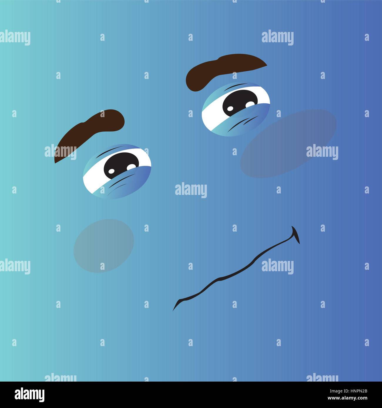 Mouth eye abstract character Stock Vector Images - Alamy