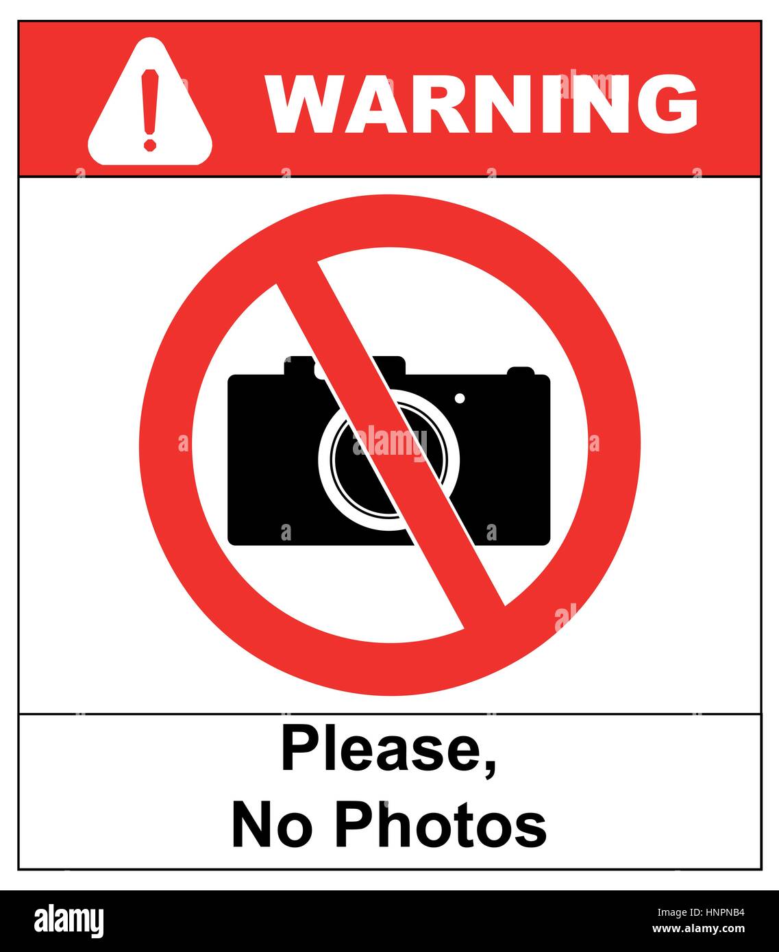 No Photo Camera Allowed Sign Stock Photos & No Photo Camera Allowed ...