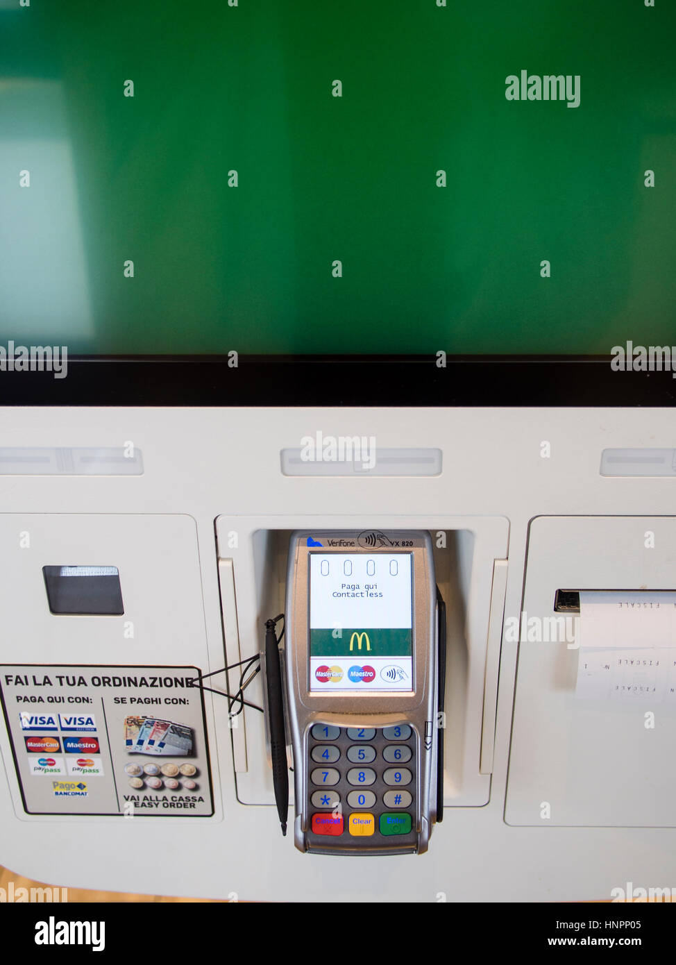 Mac Cafè at Mac Donalds Stock Photo - Alamy