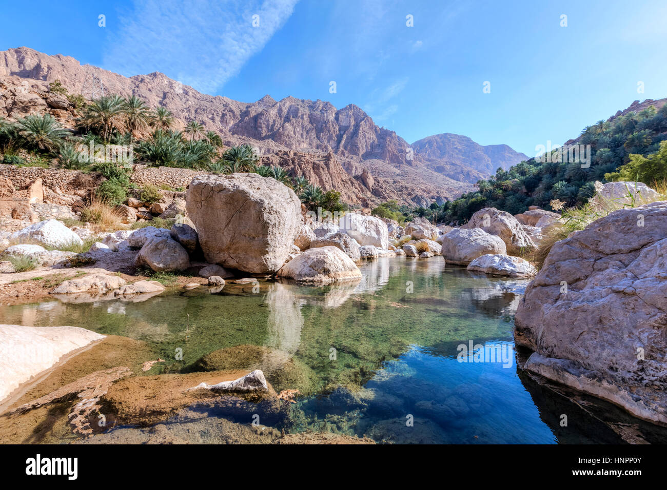 Wadi near Sayma, Oman, Middle East, Asia Stock Photo - Alamy