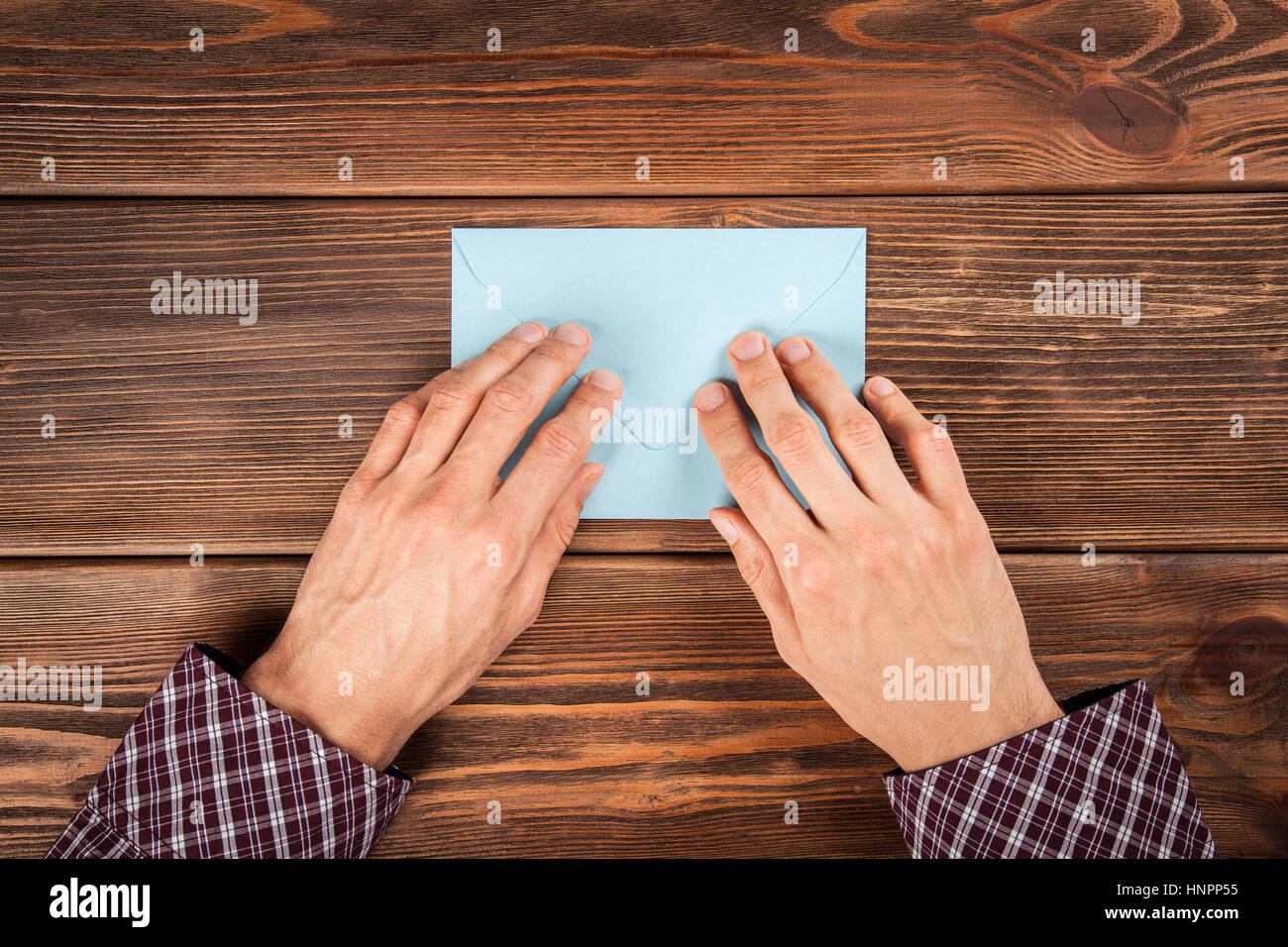 Sending a letter Stock Photo - Alamy