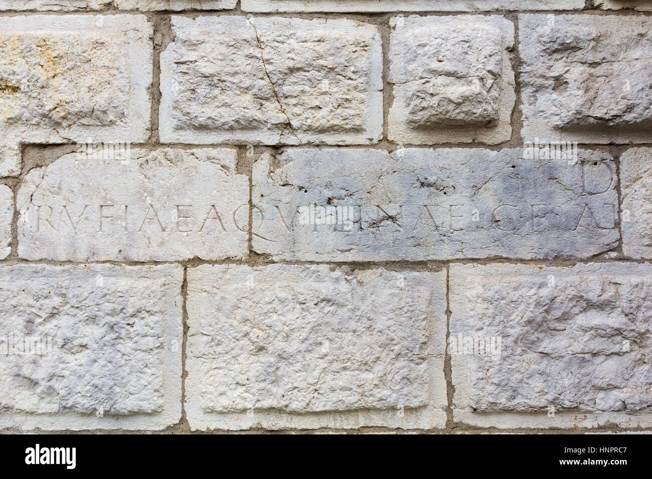 Ancient roman inscription in hi-res stock photography and images - Alamy
