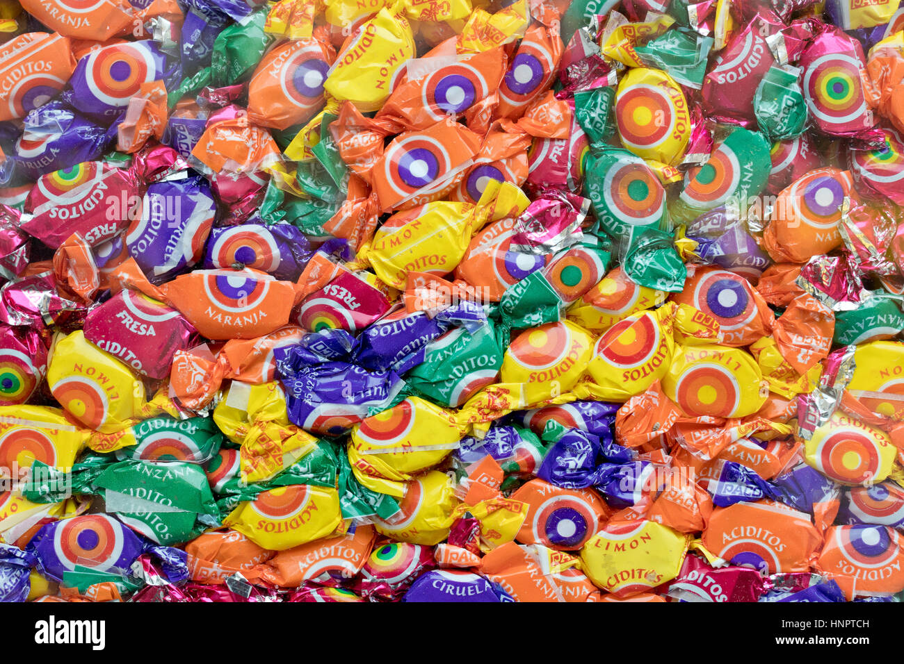 Colorful candies hi-res stock photography and images - Alamy
