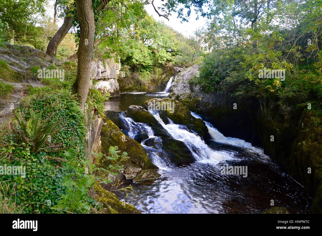 Ingleton Waterfalls Walk Stock Photos & Ingleton Waterfalls Walk Stock ...