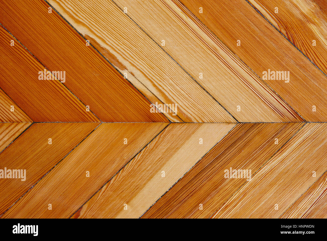 Varnished natural wooden floor detail row pieces. Parquet. Horizontal ...