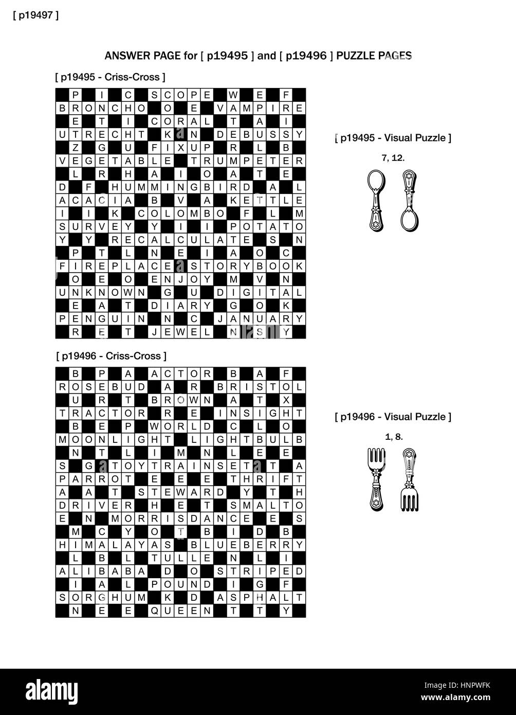 Printable puzzles hi-res stock photography and images - Alamy