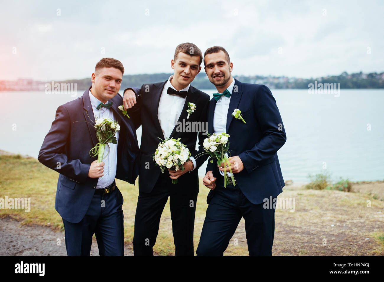 Groomsmen hi-res stock photography and images - Alamy