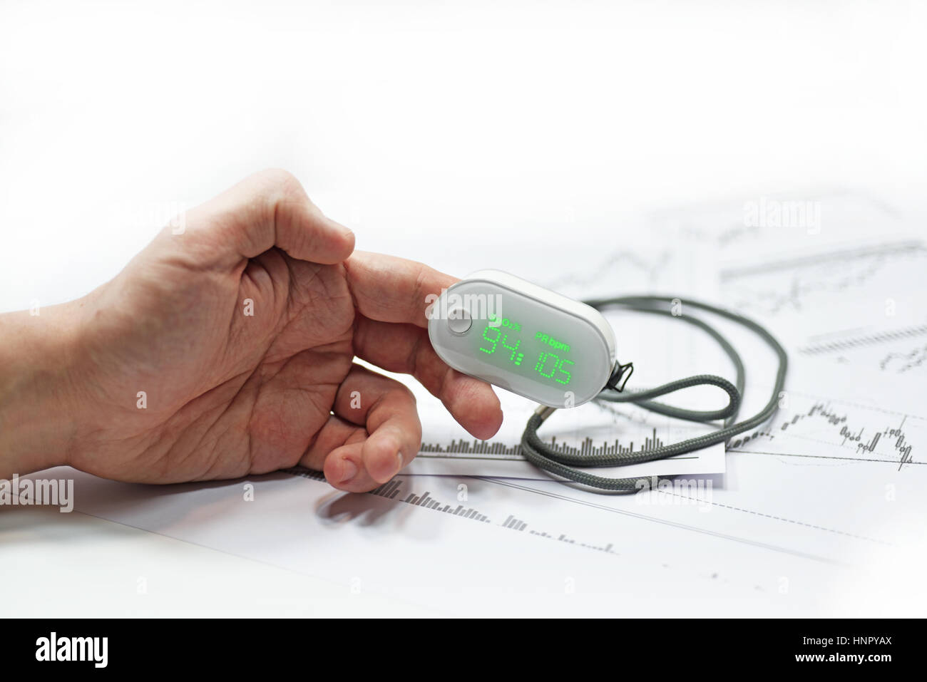 Oxygen level detector hi-res stock photography and images - Alamy
