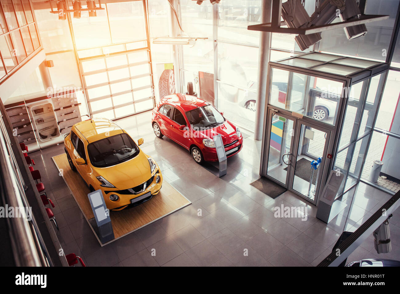 cars in the showroom at the exhibition Stock Photo - Alamy