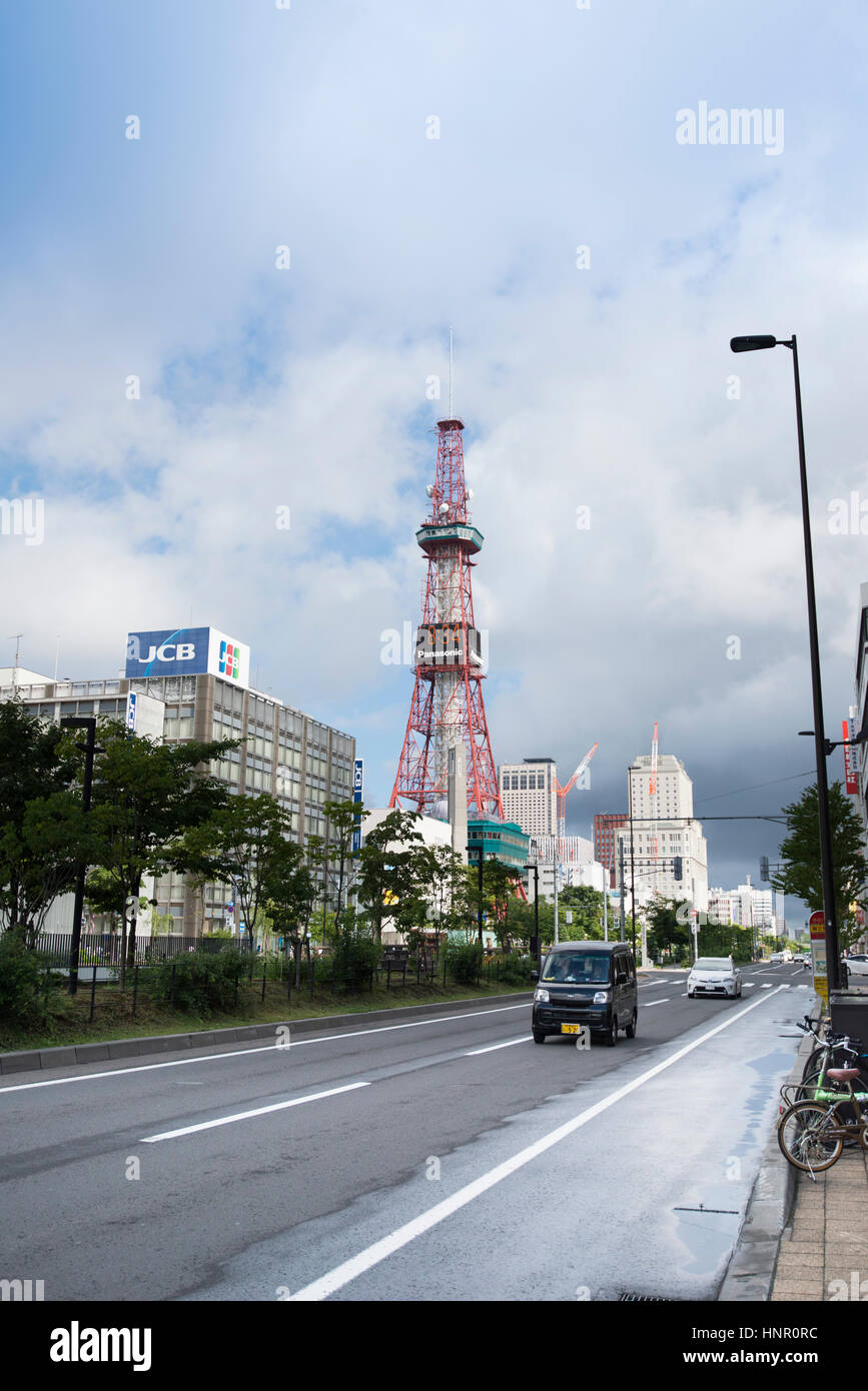 Sapporo TV Tower Stock Photo - Alamy