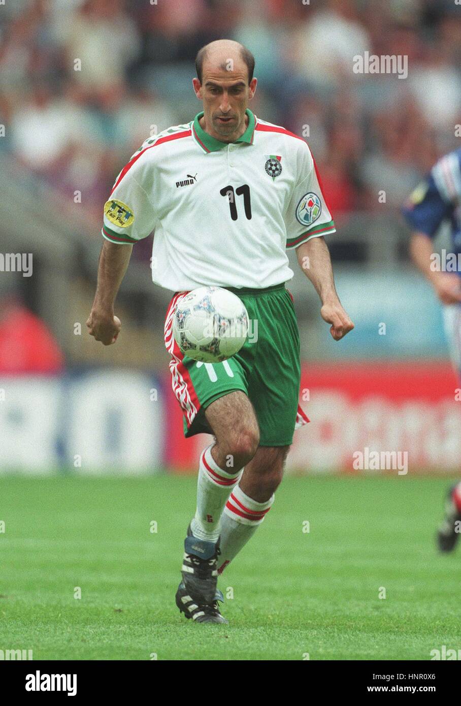 IORDAN LETCHKOV BULGARIA & HAMBURG FC 24 June 1996 Stock Photo - Alamy