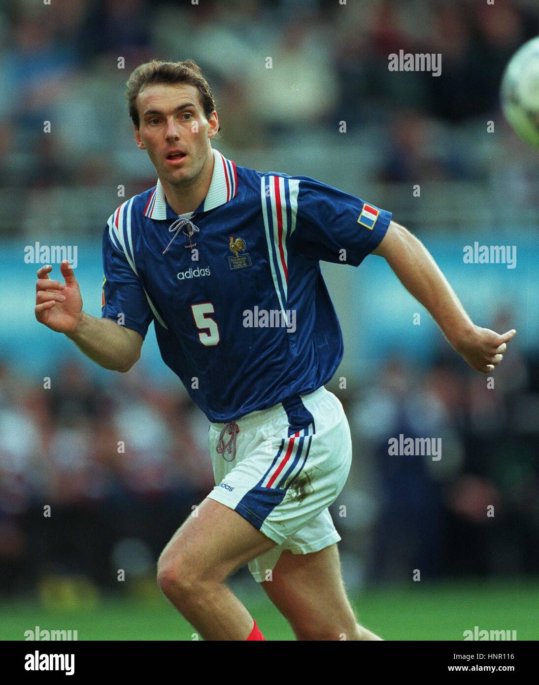 LAURENT BLANC FRANCE 28 June 1996 Stock Photo - Alamy