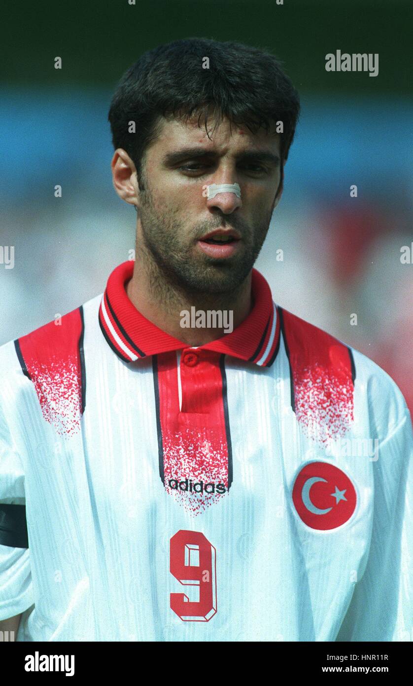 HAKAN SUKUR TURKEY & GALATASARAY FC 15 June 1996 Stock Photo - Alamy