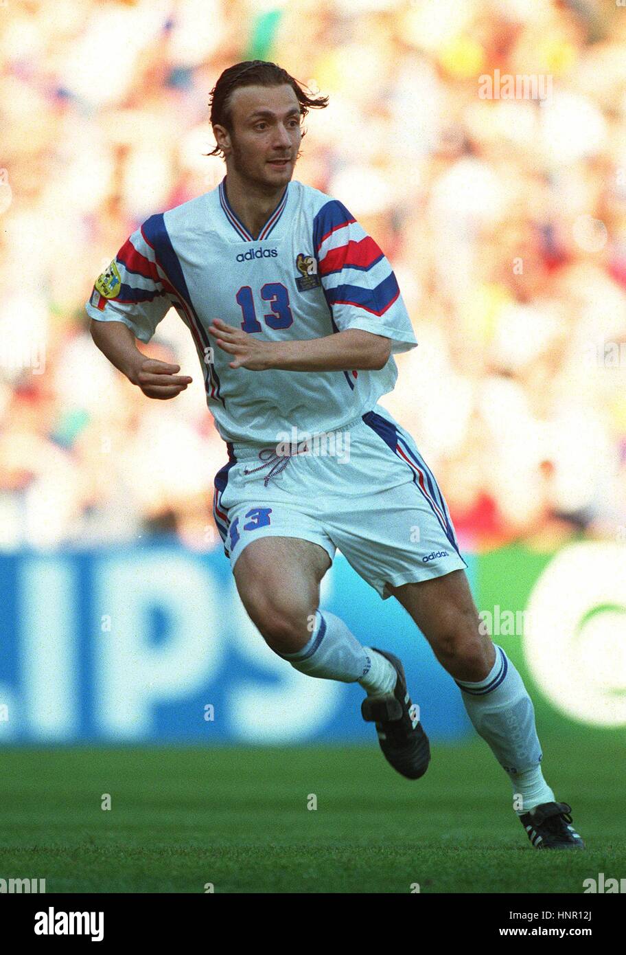 CHRISTOPHE DUGARRY FRANCE & BORDEAUX 24 June 1996 Stock Photo - Alamy