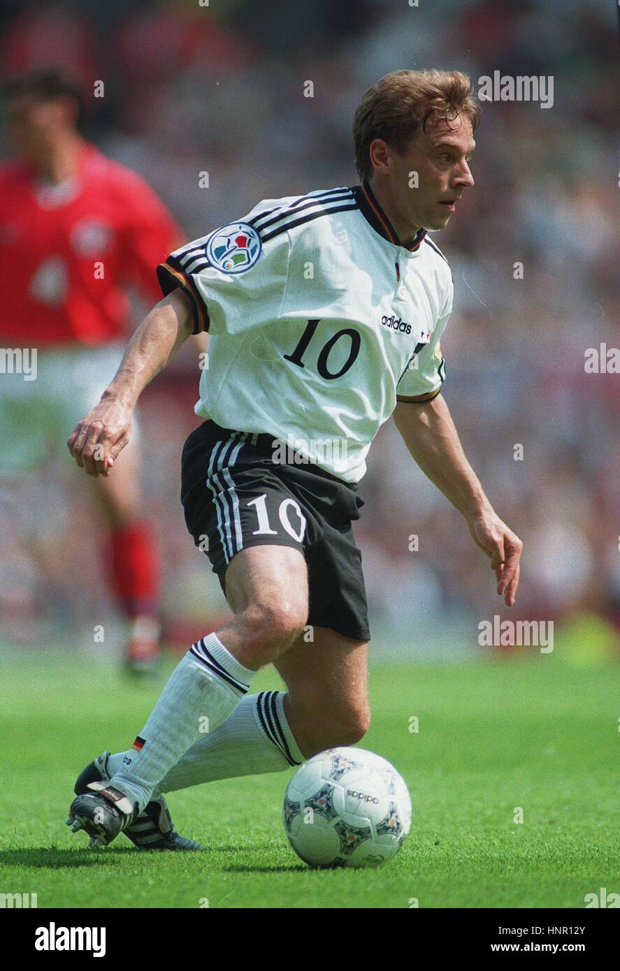 THOMAS HASSLER GERMANY & KARLSRUHER FC 26 June 1996 Stock Photo - Alamy