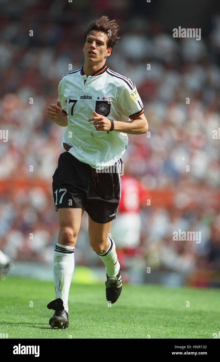 CHRISTIAN ZIEGE GERMANY & BAYERN MUNICH FC 26 June 1996 Stock Photo - Alamy