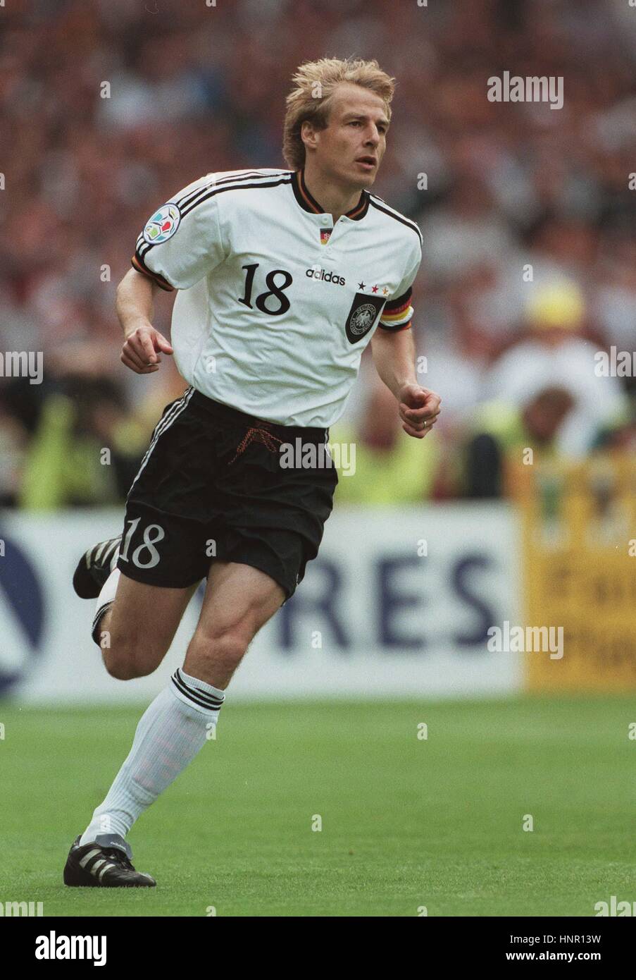 JURGEN KLINSMANN GERMANY & BAYERN MUNICH FC 26 June 1996 Stock Photo - Alamy