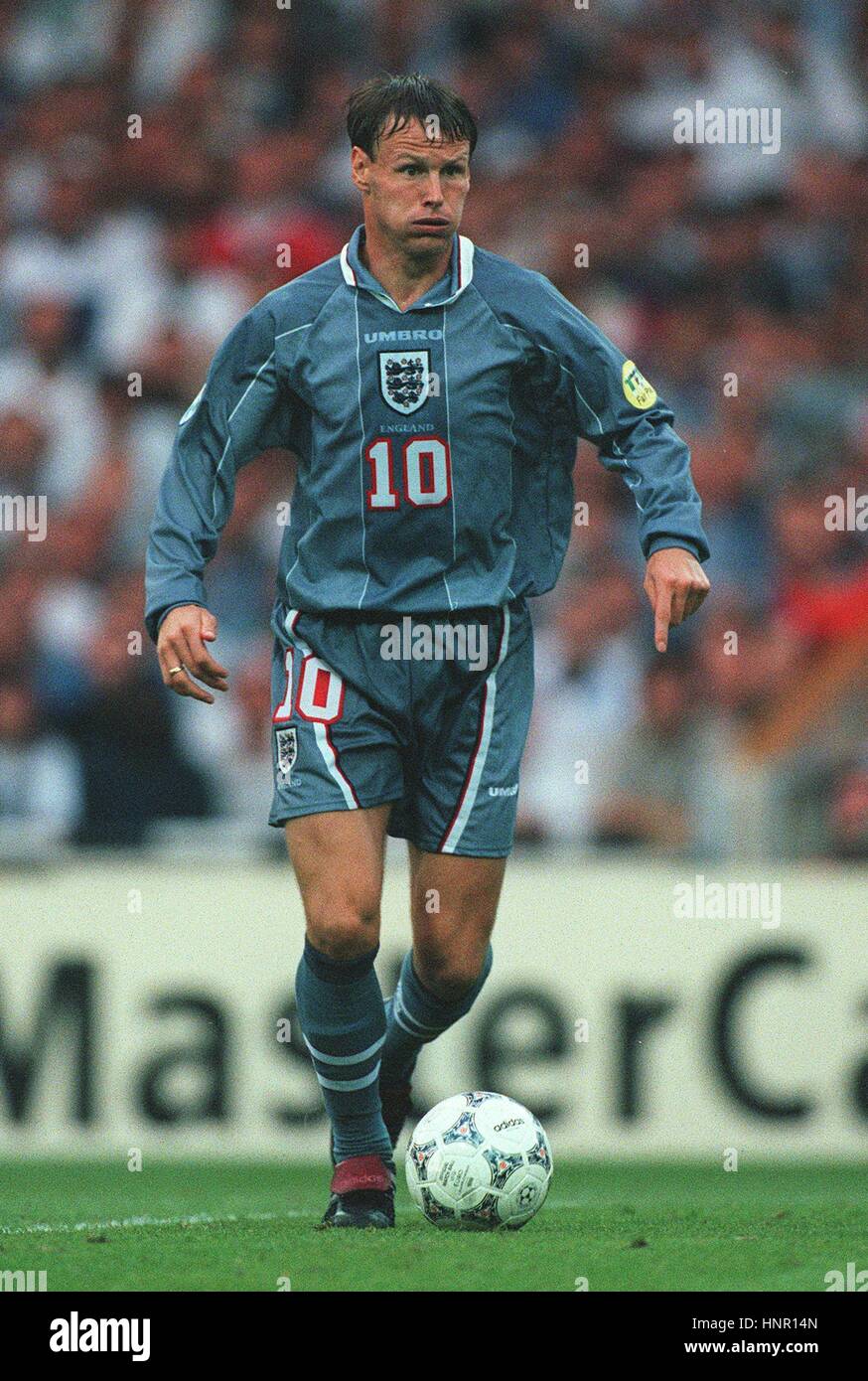 TEDDY SHERINGHAM ENGLAND & TOTTENHAM HOTSPUR FC 26 June 1996 Stock ...