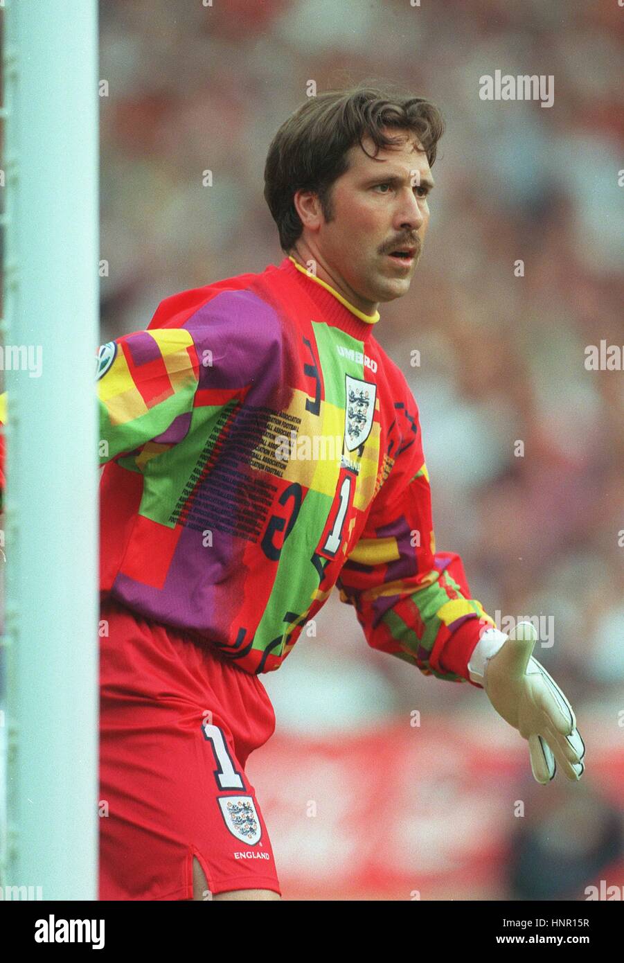 DAVID SEAMAN ENGLAND & ARSENAL FC 26 June 1996 Stock Photo - Alamy