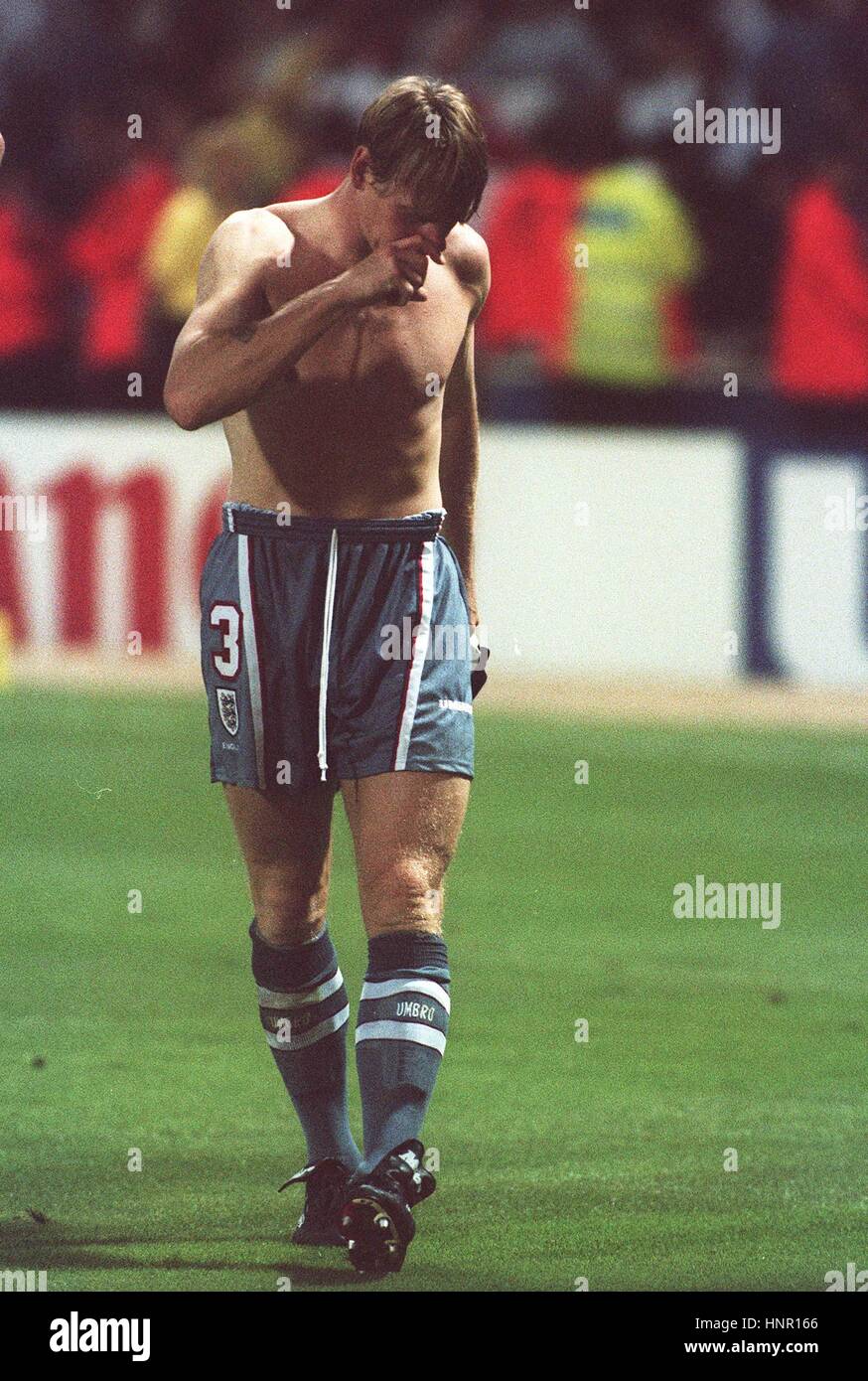 STUART PEARCE ENGLAND V GERMANY 26 June 1996 Stock Photo - Alamy
