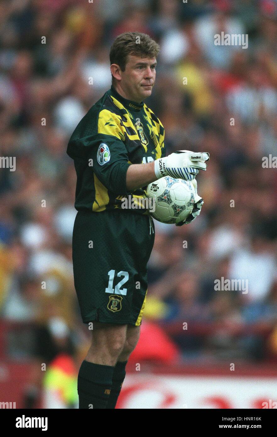 ANDY GORAM SCOTLAND & GLASGOW RANGERS FC 18 June 1996 Stock Photo - Alamy