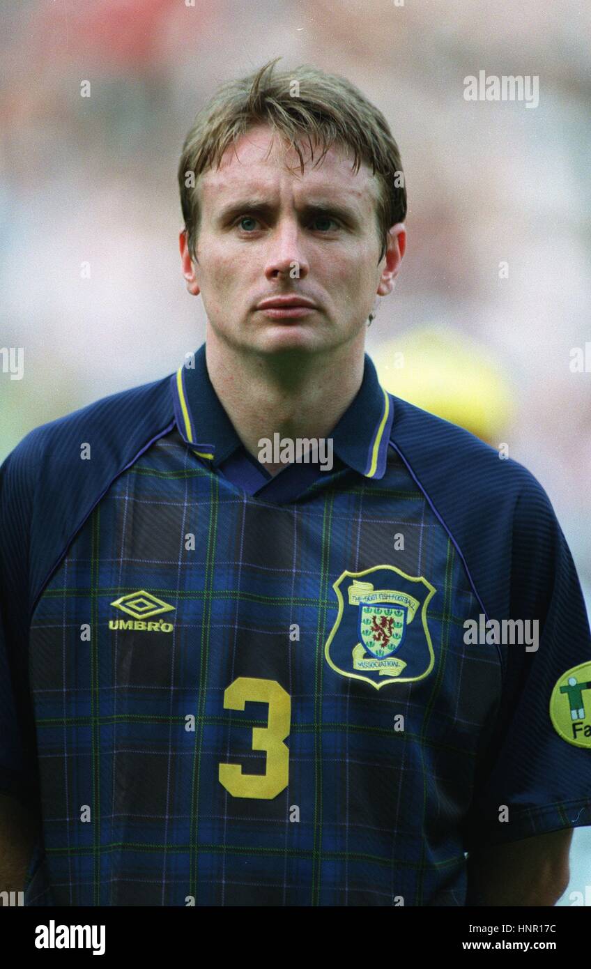 TOMMY BOYD SCOTLAND & GLASGOW CELTIC FC 18 June 1996 Stock Photo - Alamy