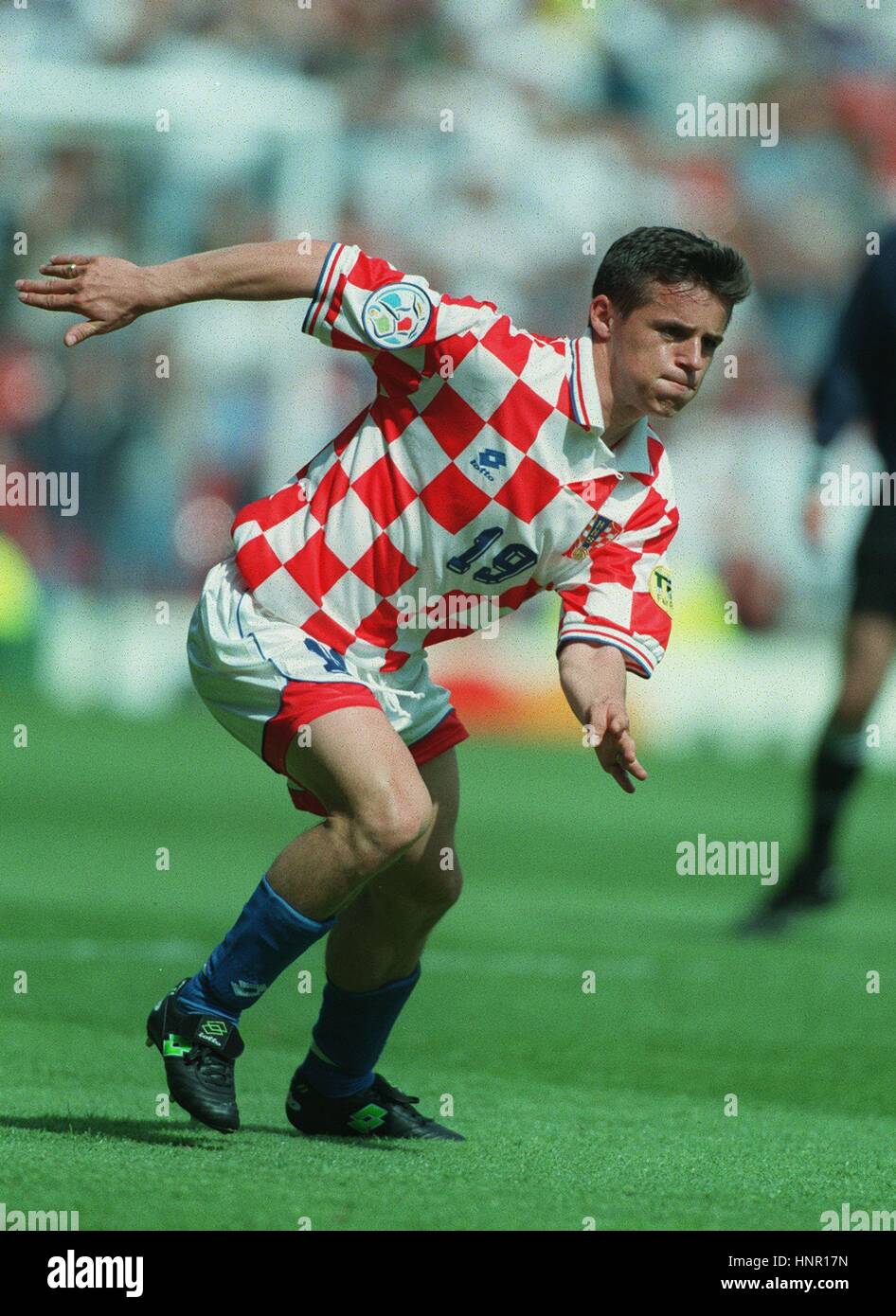 GORAN VLAOVIC CROATIA & PADOVA FC 23 June 1996 Stock Photo - Alamy