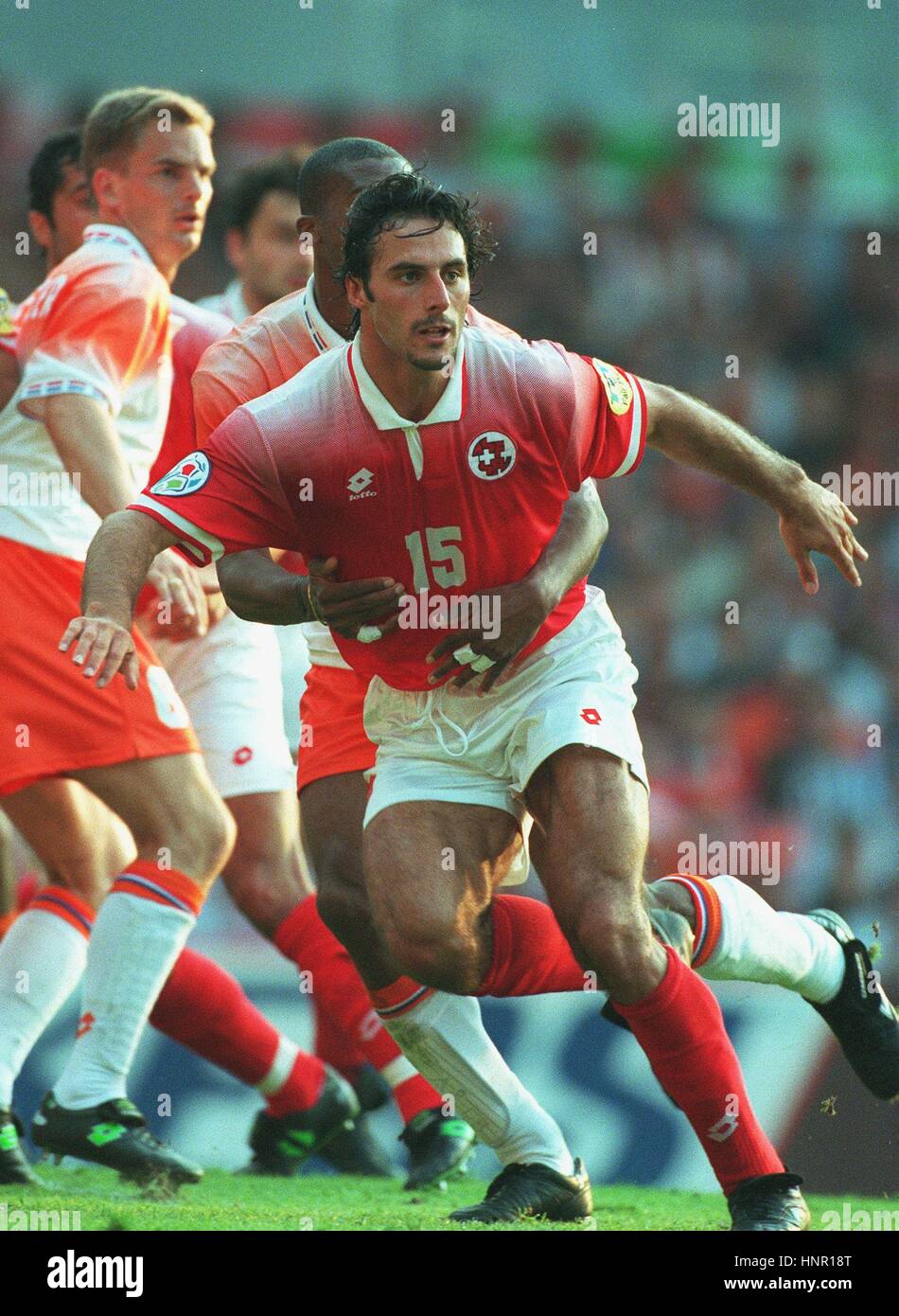 RAMON VEGA & WINSTON BOGARDE SWITZERLAND V HOLLAND 13 June 1996 Stock ...