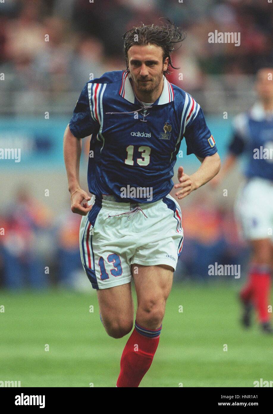 CHRISTOPHE DUGARRY FRANCE & BORDEAUX 24 June 1996 Stock Photo - Alamy