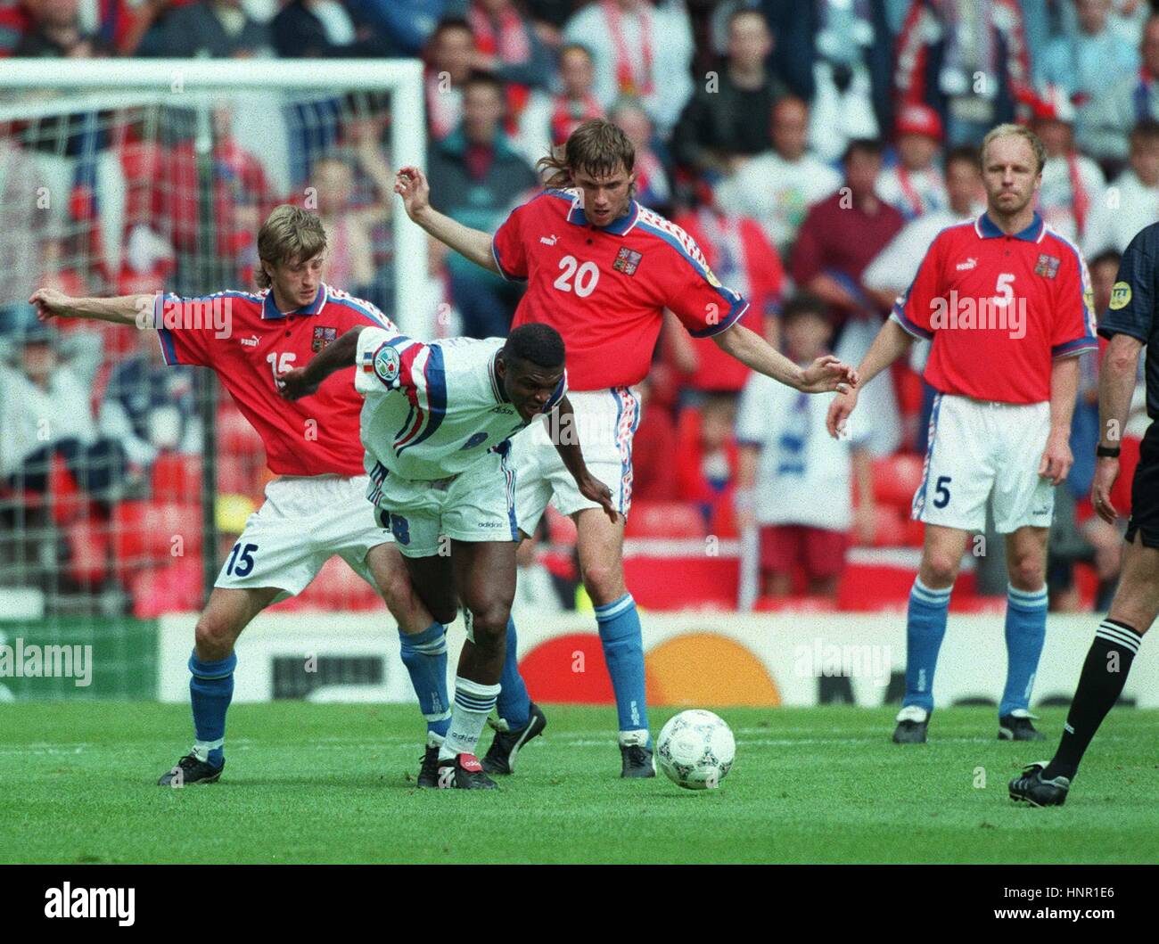 France v czech republic 26 june 1996 hi-res stock photography and ...