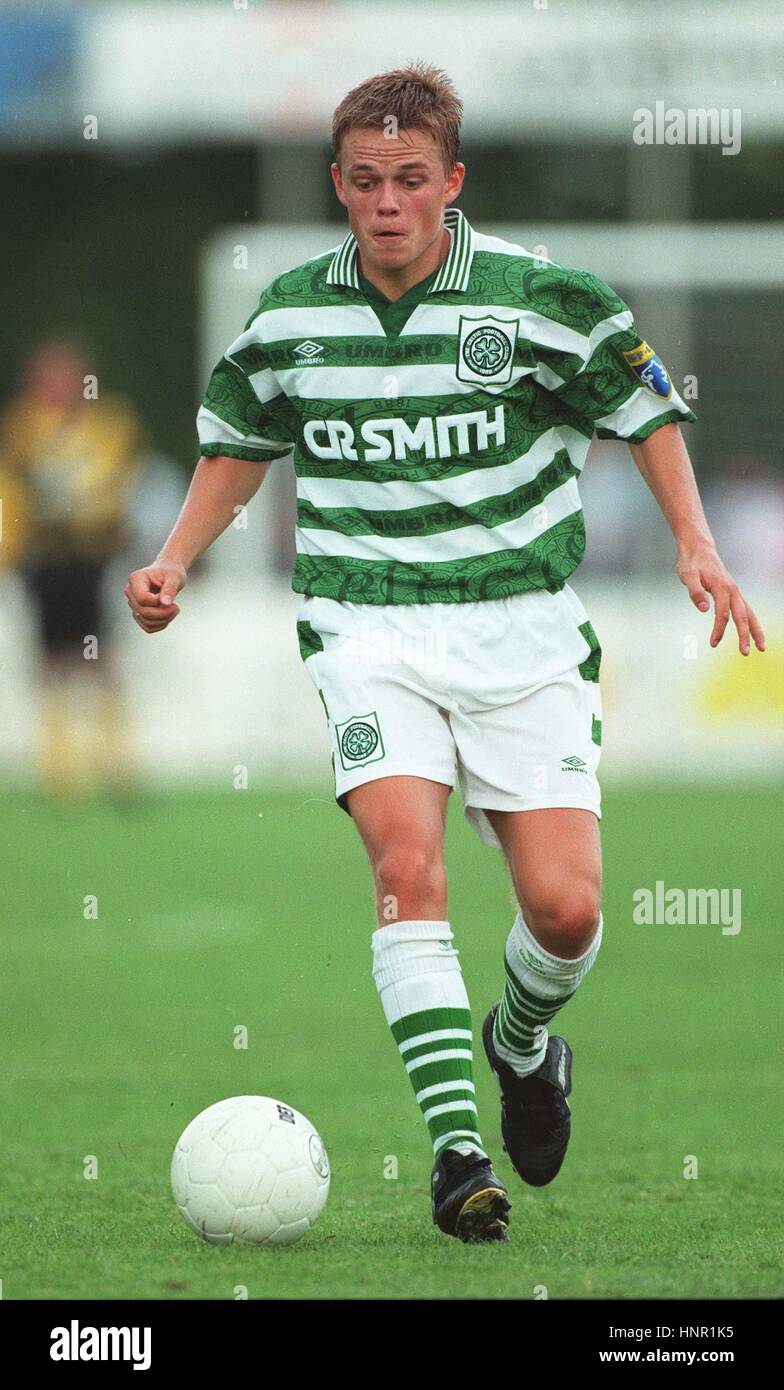 SIMON DONNELLY GLASGOW CELTIC FC 01 August 1996 Stock Photo - Alamy