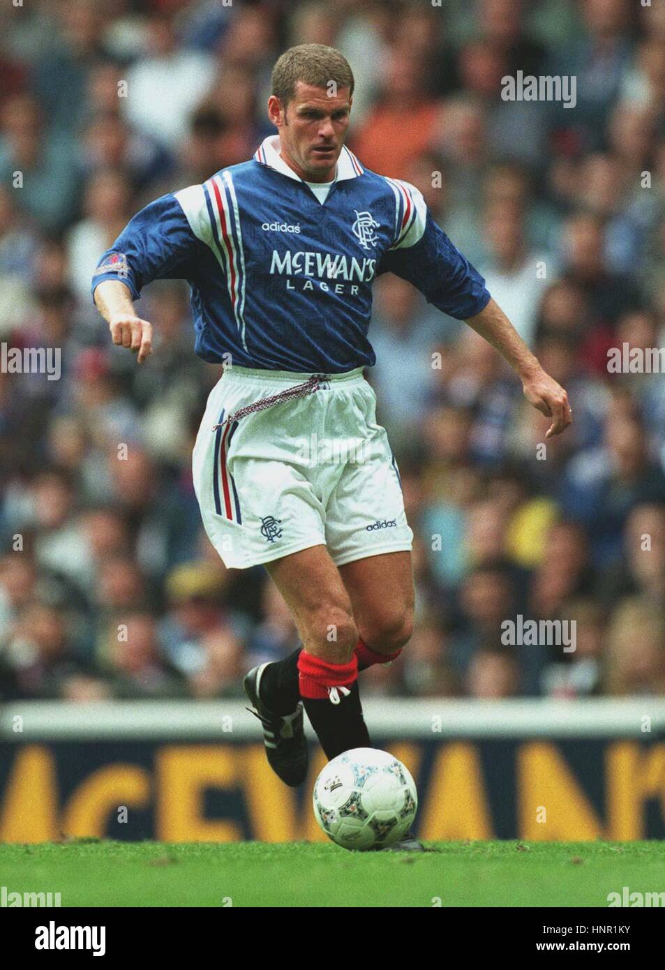 IAN DURRANT GLASGOW RANGERS FC 05 August 1996 Stock Photo - Alamy