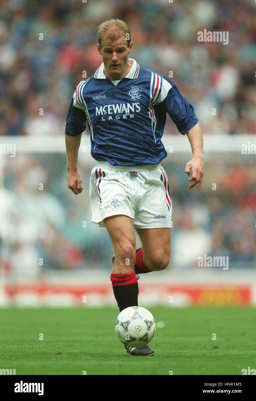 GORDON DURIE GLASGOW RANGERS FC 05 August 1996 Stock Photo - Alamy