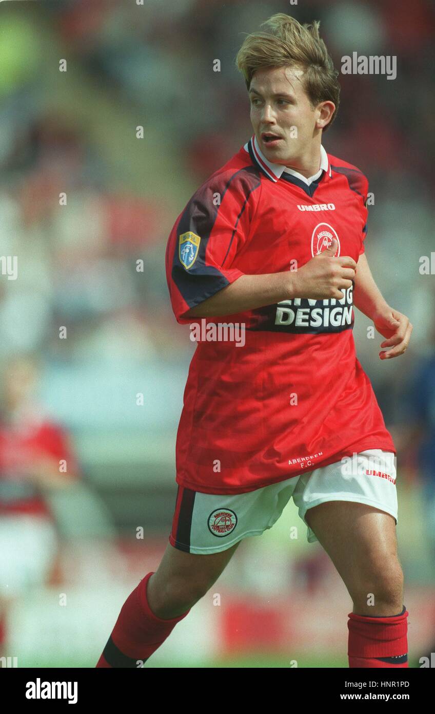 BILLY DODDS ABERDEEN FC 16 September 1996 Stock Photo - Alamy