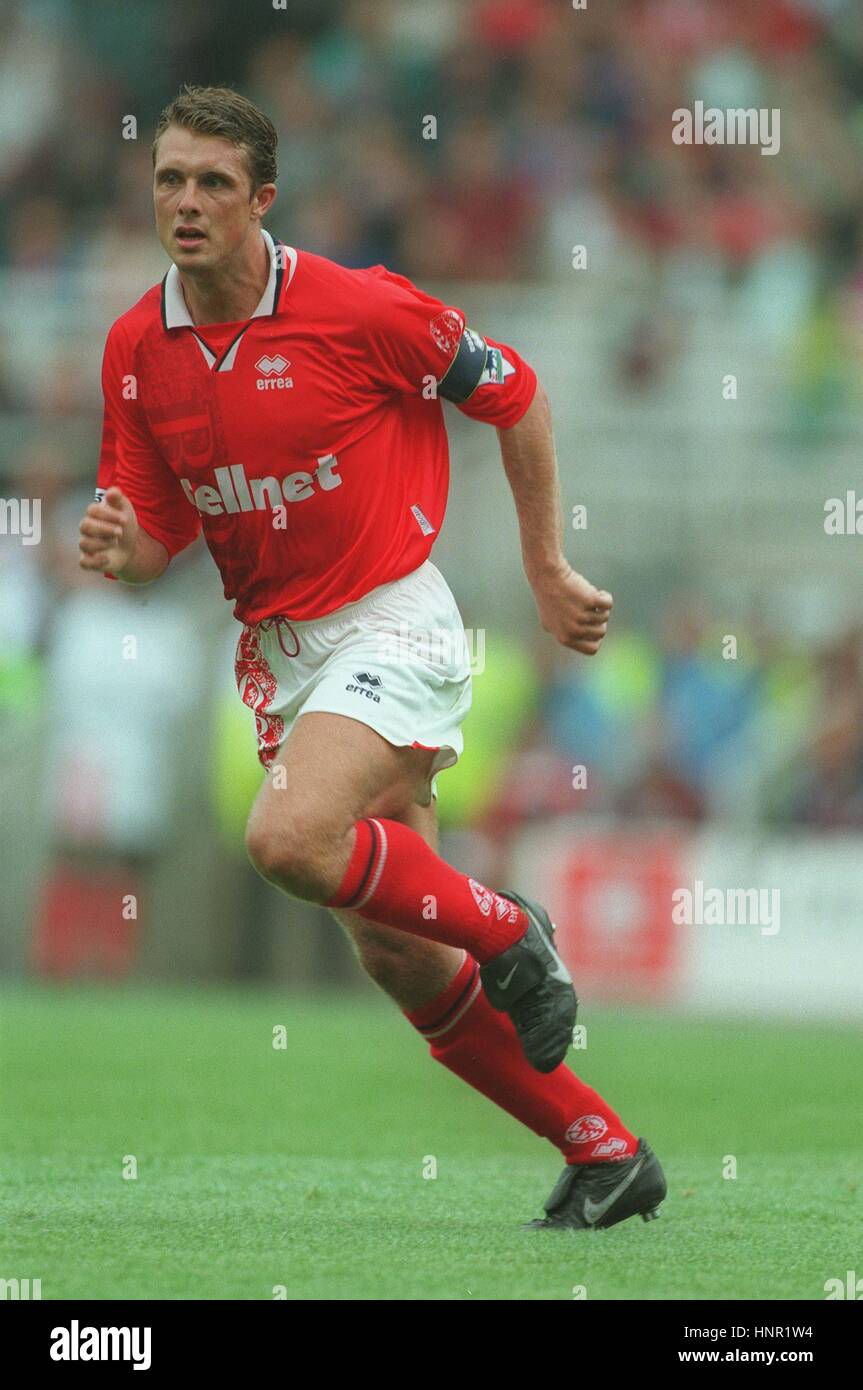 DEREK WHYTE MIDDLESBROUGH FC 02 August 1996 Stock Photo - Alamy