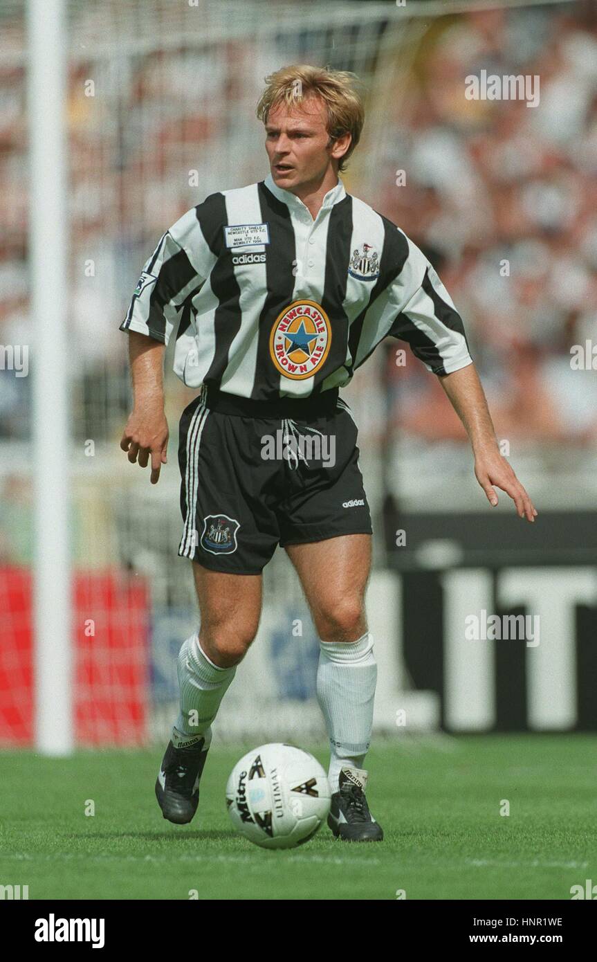 JOHN BERESFORD NEWCASTLE UNITED FC 02 August 1996 Stock Photo - Alamy