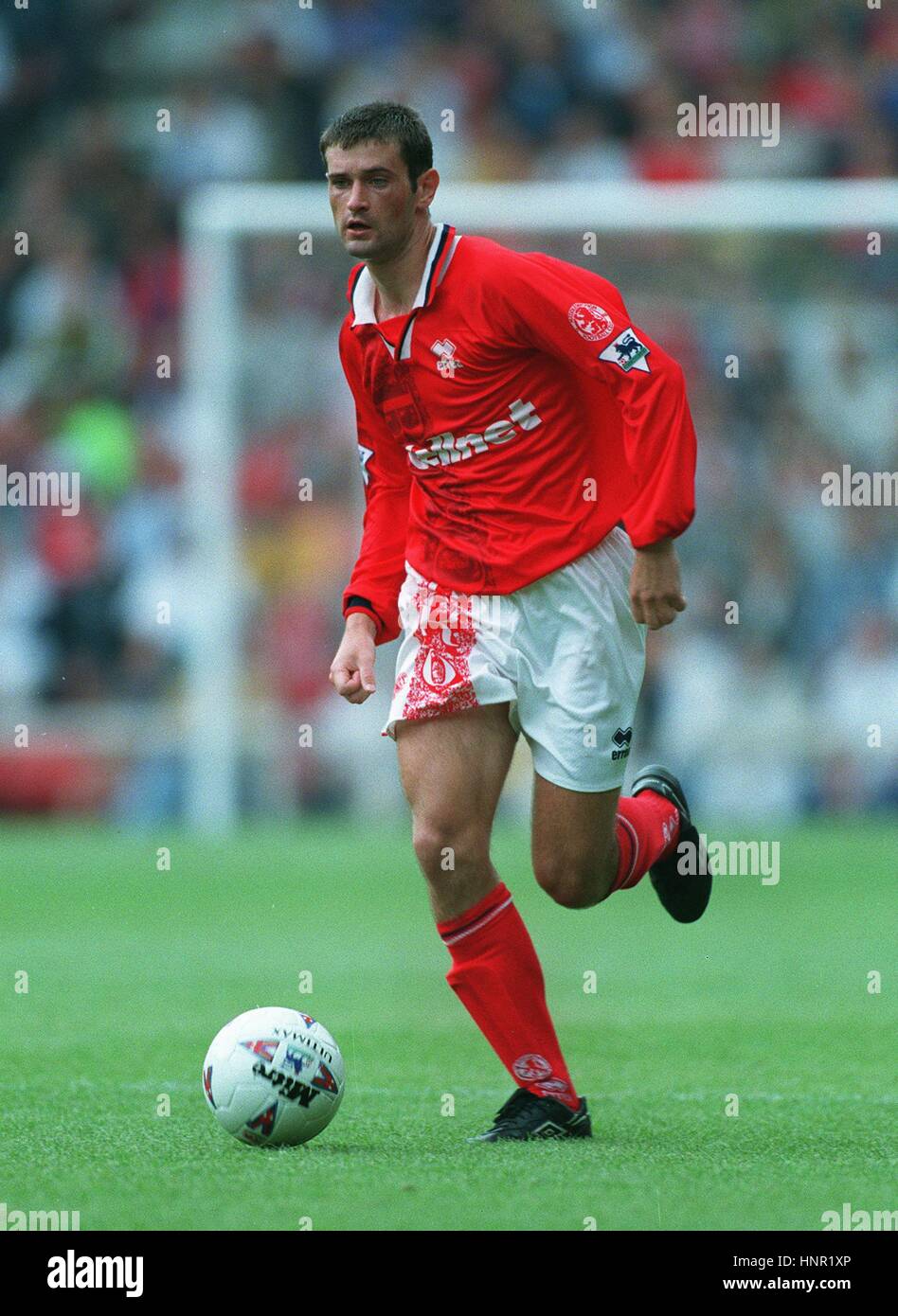 ALAN MOORE MIDDLESBROUGH FC 12 August 1996 Stock Photo - Alamy