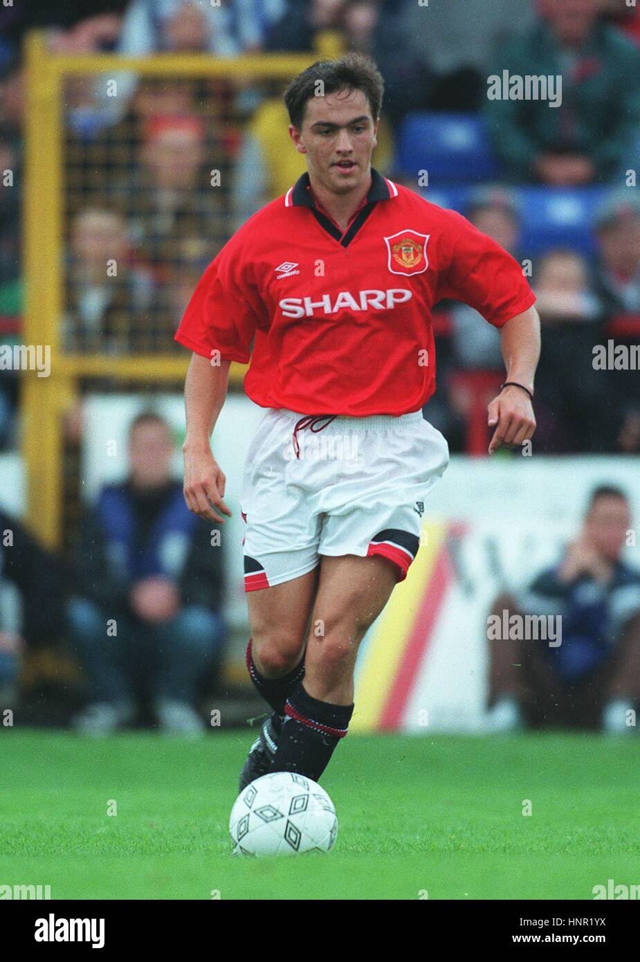 MICHAEL CLEGG MANCHESTER UNITED FC 05 July 1996 Stock Photo - Alamy