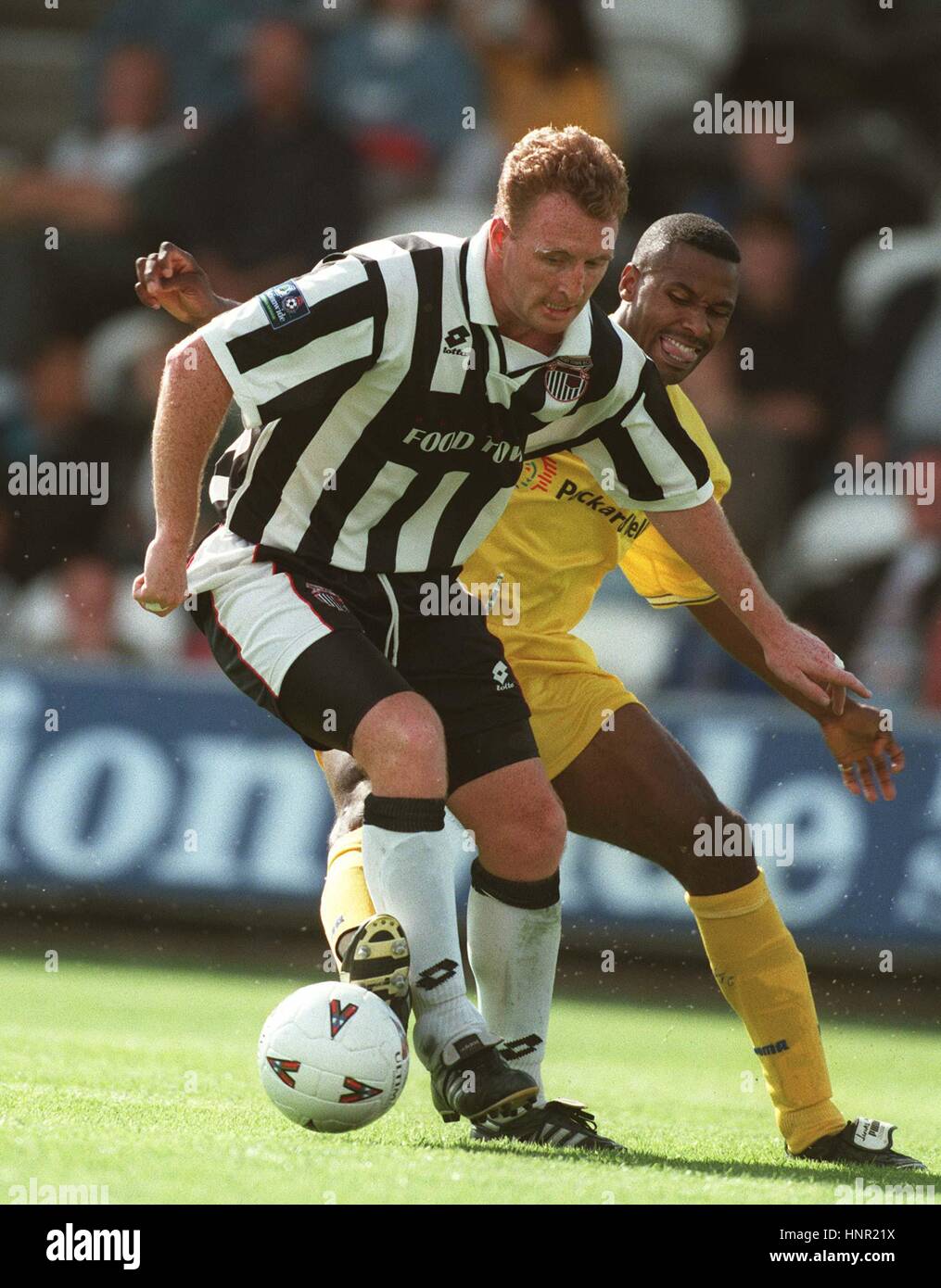STEVE LIVINGSTONE LUCAS RADEBE GRIMSBY TOWN V LEEDS UNITED 14 August ...